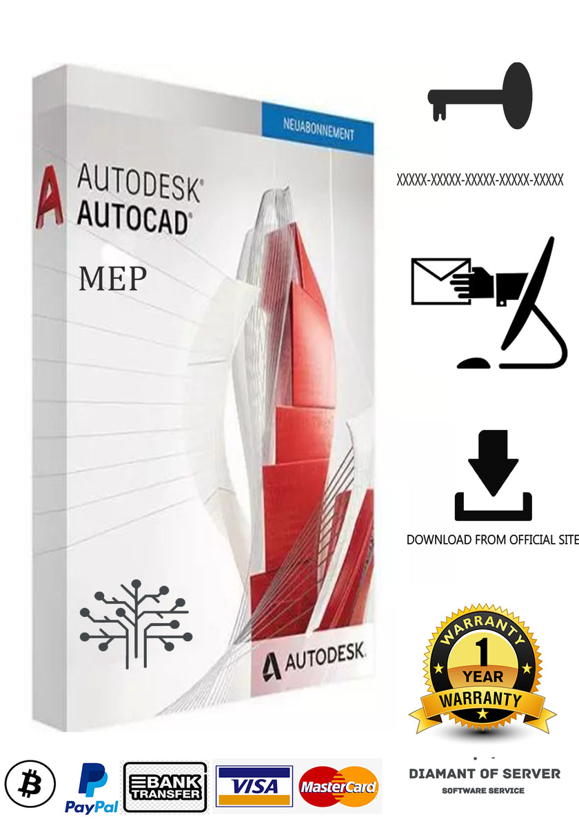 AutoCad MEP Original Permanente All Versions 1 Año Windows – Diamant ...
