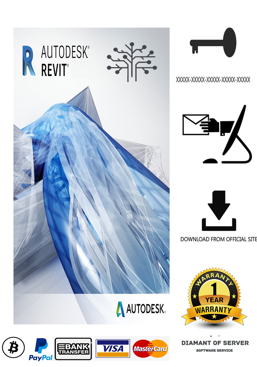 Autodesk Revit Original Permanente All Versions 1 Año Windows – Diamant ...